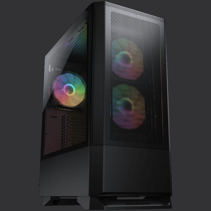 COUGAR | MX430 Mesh RGB Black | PC Case | Mid Tower / Mesh Front Panel ...