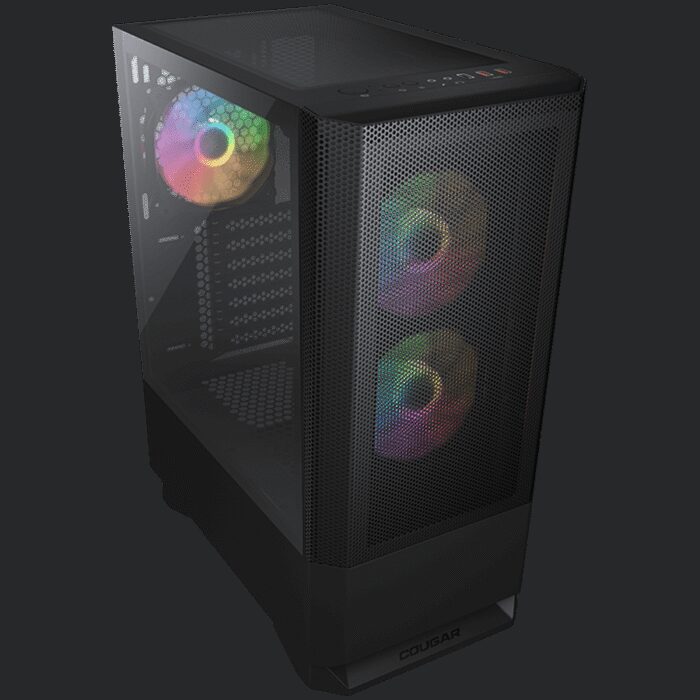COUGAR | MX430 Mesh RGB Black | PC Case | Mid Tower / Mesh Front Panel ...